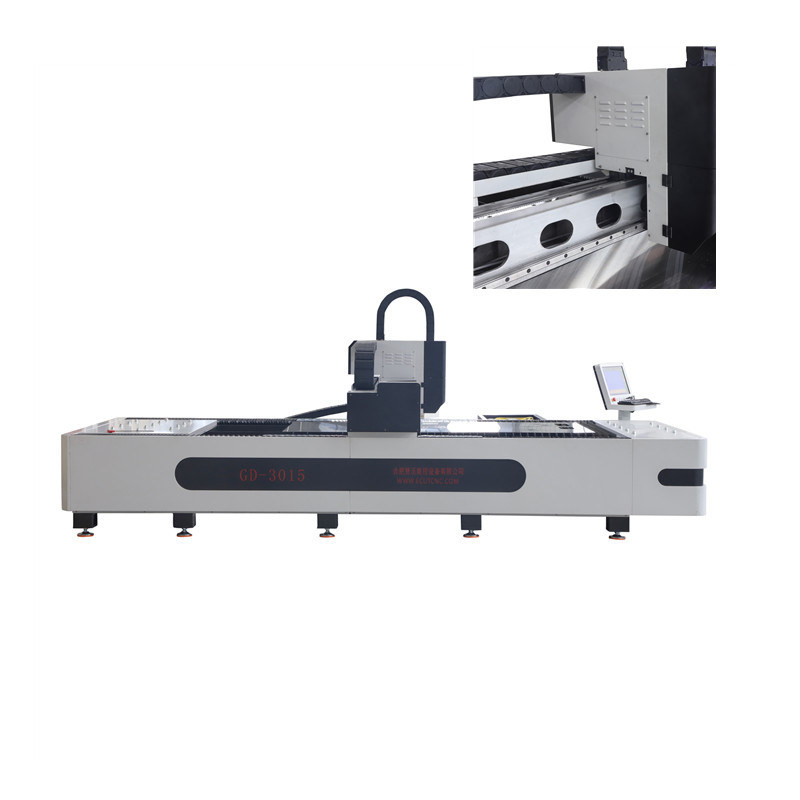 Hot sale 1000w 2000w 3000W metal sheet fiber laser cutting machine ...